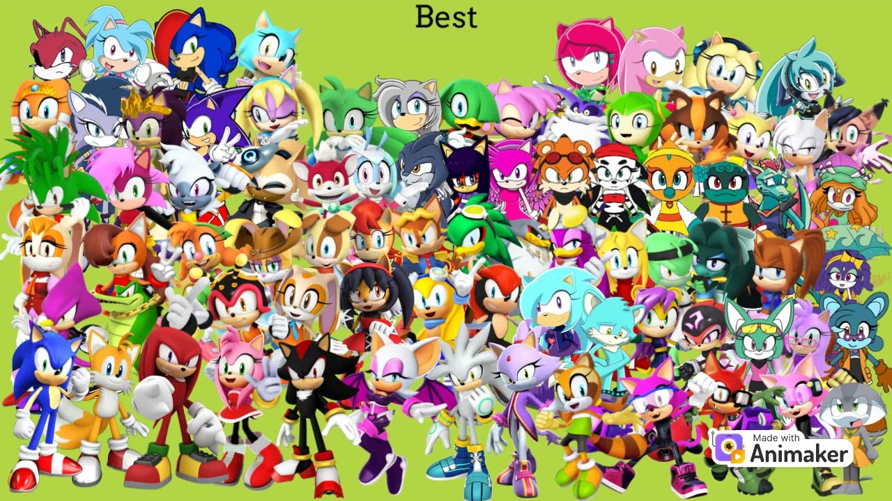 Top 10 worst sonic characters - fesshollywood