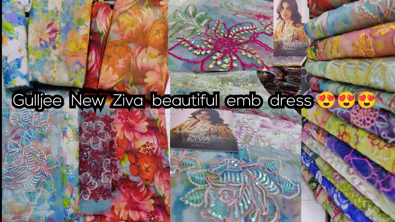 Ziva by Gulljee New collection 2025 | Ziva sleeves Embroidery | Guljee ...