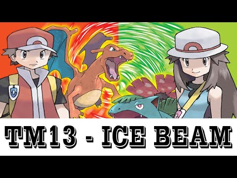 COMO PEGAR O TM13 - ICE BEAM - EM POKÉMON FIRE RED ⧸ LEAF GREEN ⧸⧸ MEGA ...