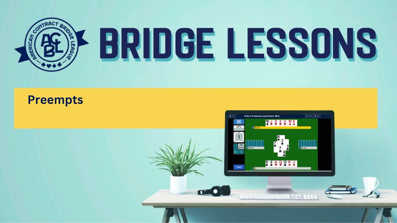 Bridge Lessons: Preempts - YouTube