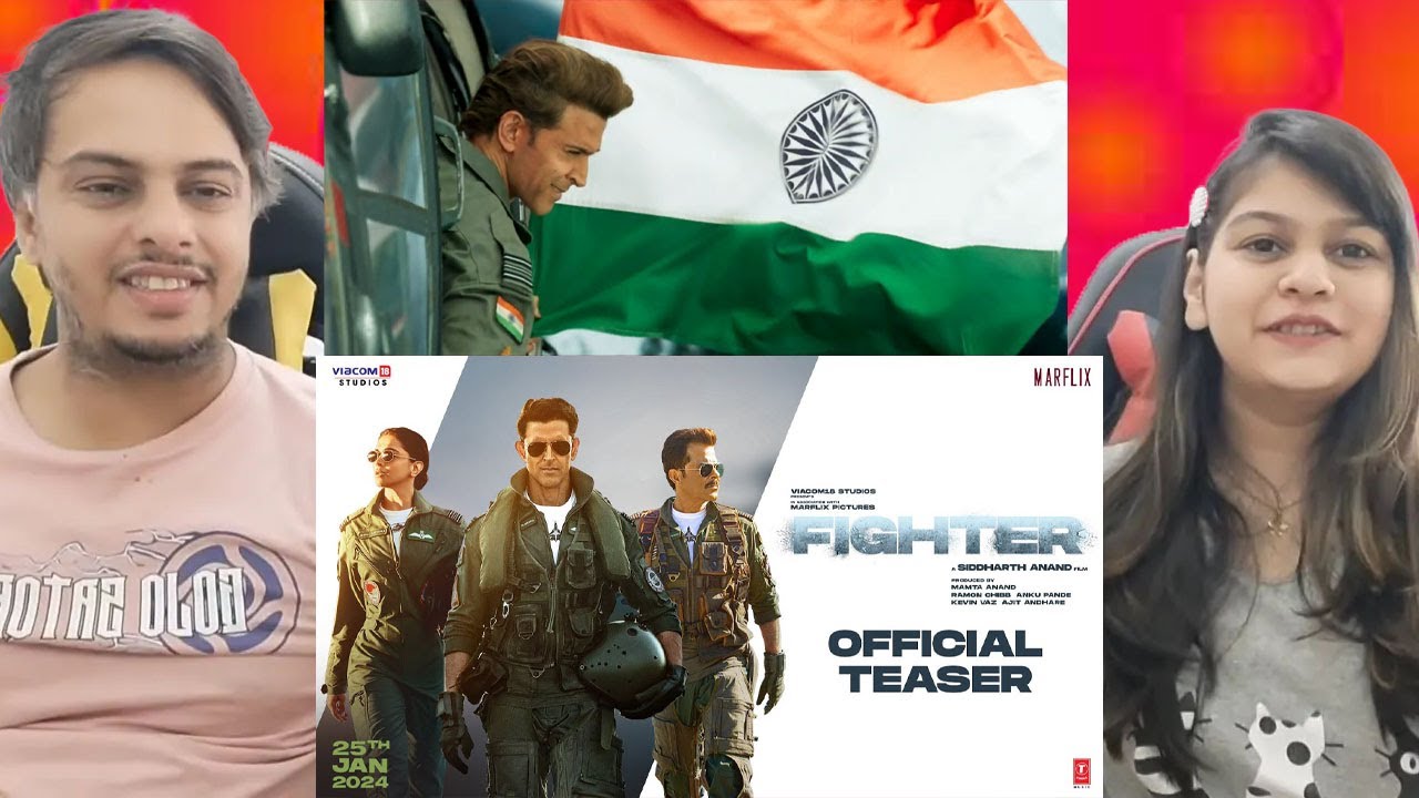 Fighter - Teaser | Hrithik Roshan | Deepika Padukone | Anil Kapoor ...