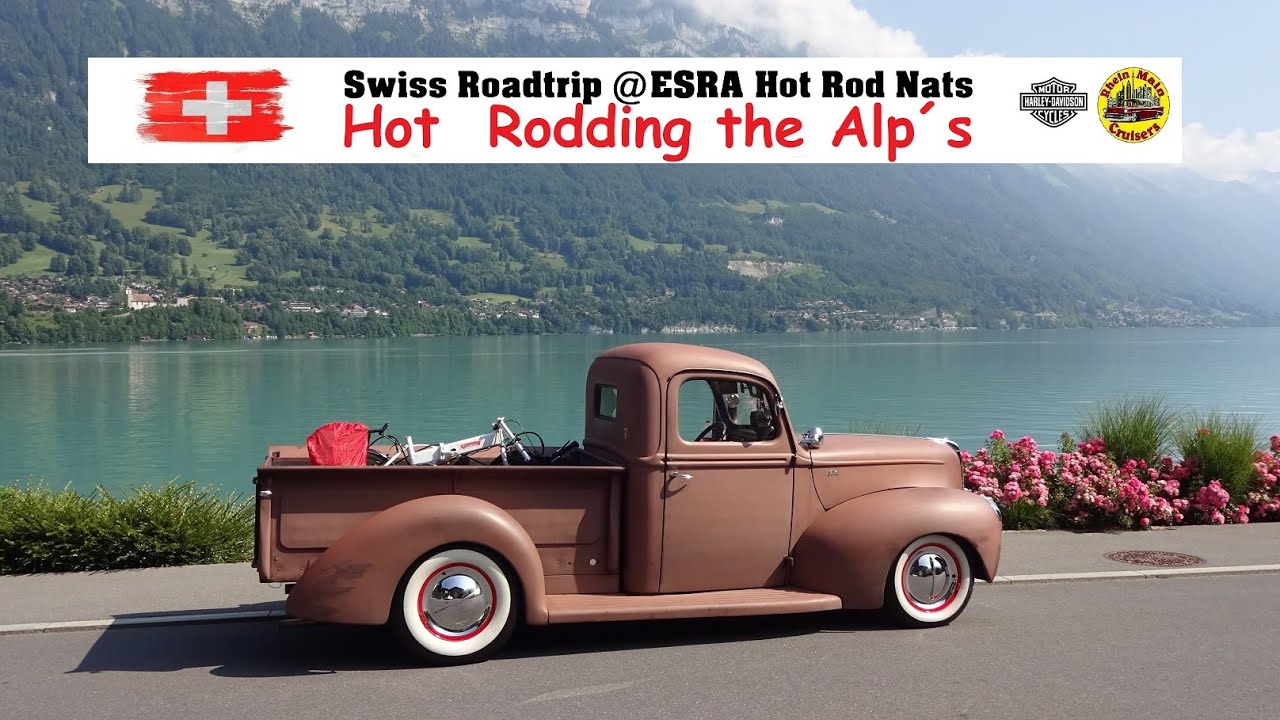 Hot Rodding the Alps, European Street Rod Nationals Tour. - YouTube