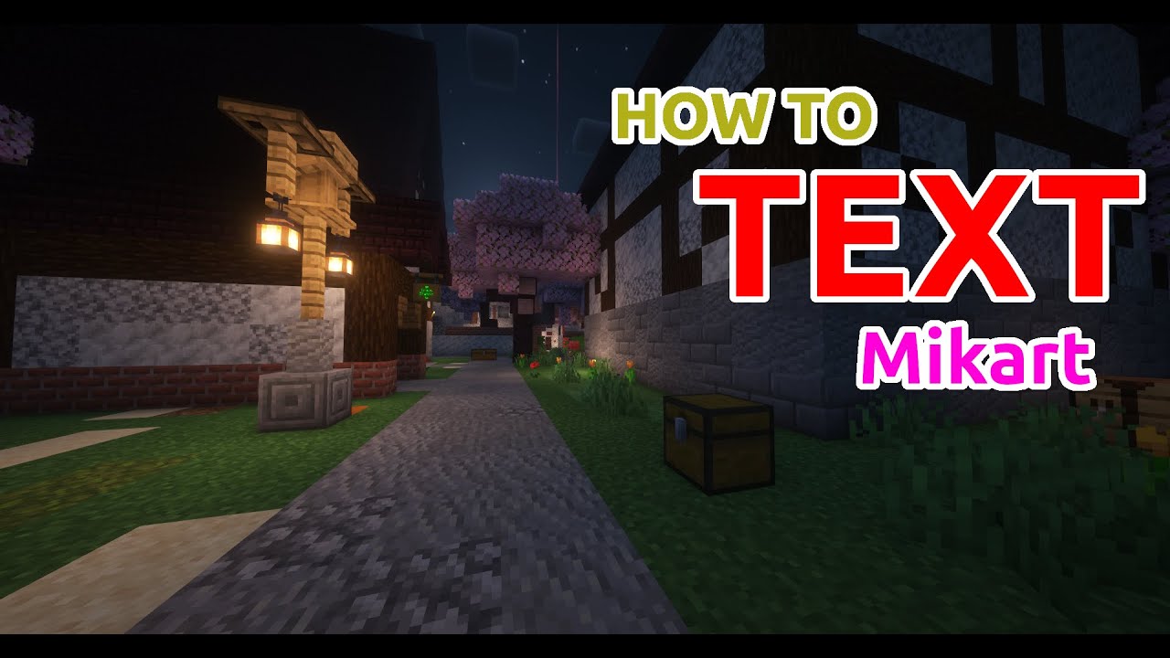 Tutorial - Text | play.mikart.eu - YouTube