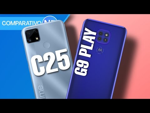 Realme C25 VS Motorola Moto G9 Play | Comparativo - YouTube