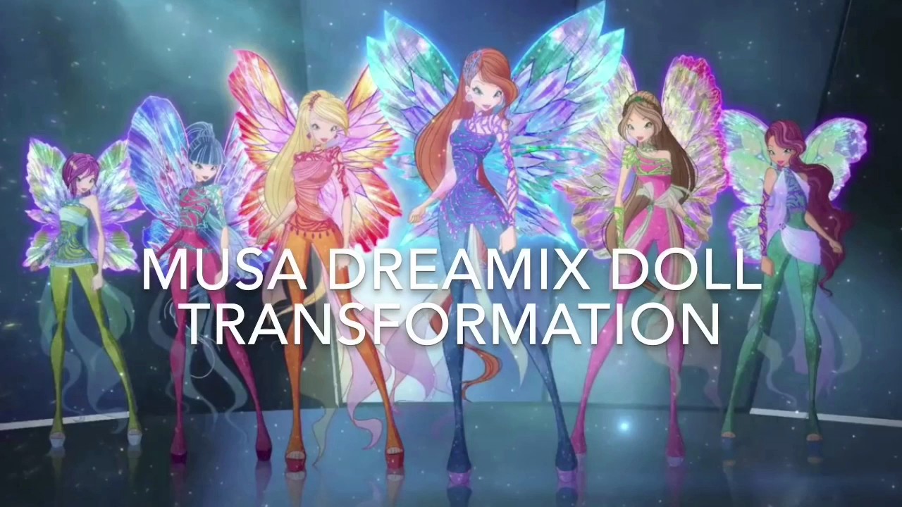 Winx Club: Musa Dreamix Doll Transformation - YouTube