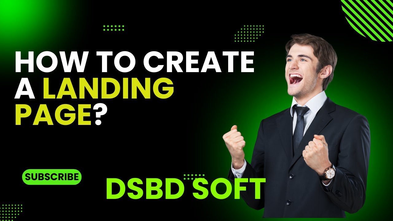 Different Bd Landing Page Design From DSBD SOFT - YouTube