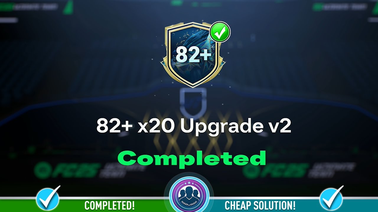 82+ x20 Upgrade v2 SBC Pack Opened! - Cheap Solution & SBC Tips - FC 25 ...
