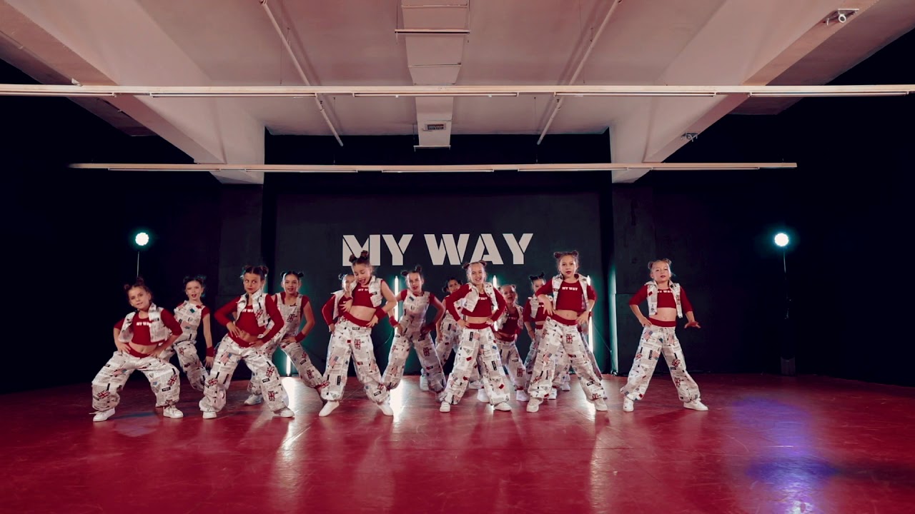 Hip hop dance - My way dance center - YouTube
