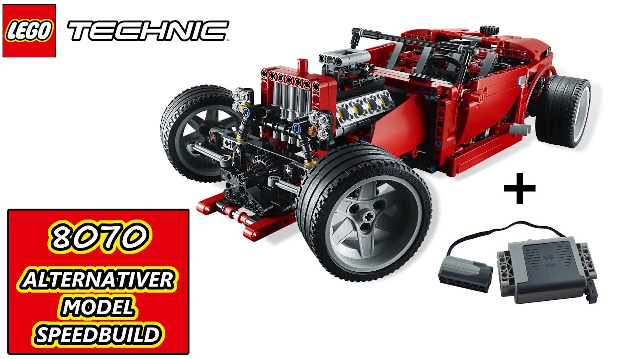 Lego Technic 8070 Alternative Model (Roadster) -Speed Build - YouTube