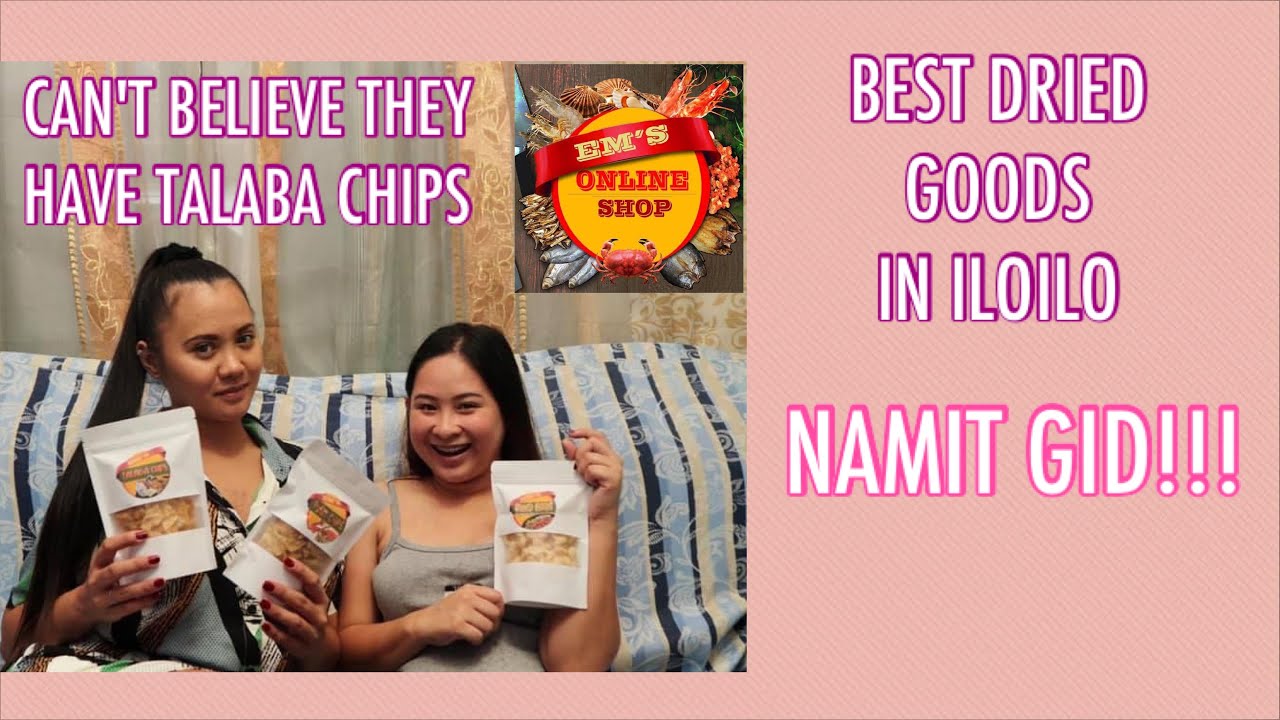 EM's Online Shop Iloilo ft. Talaba Chips | RUBZ - YouTube