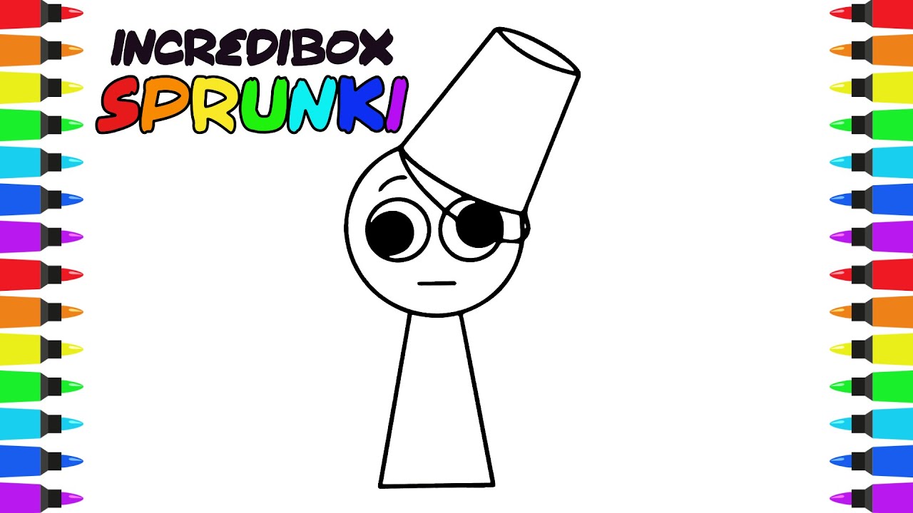 Incredibox SPRUNKI Coloring Pages/How to Color Brud from Incredibox ...