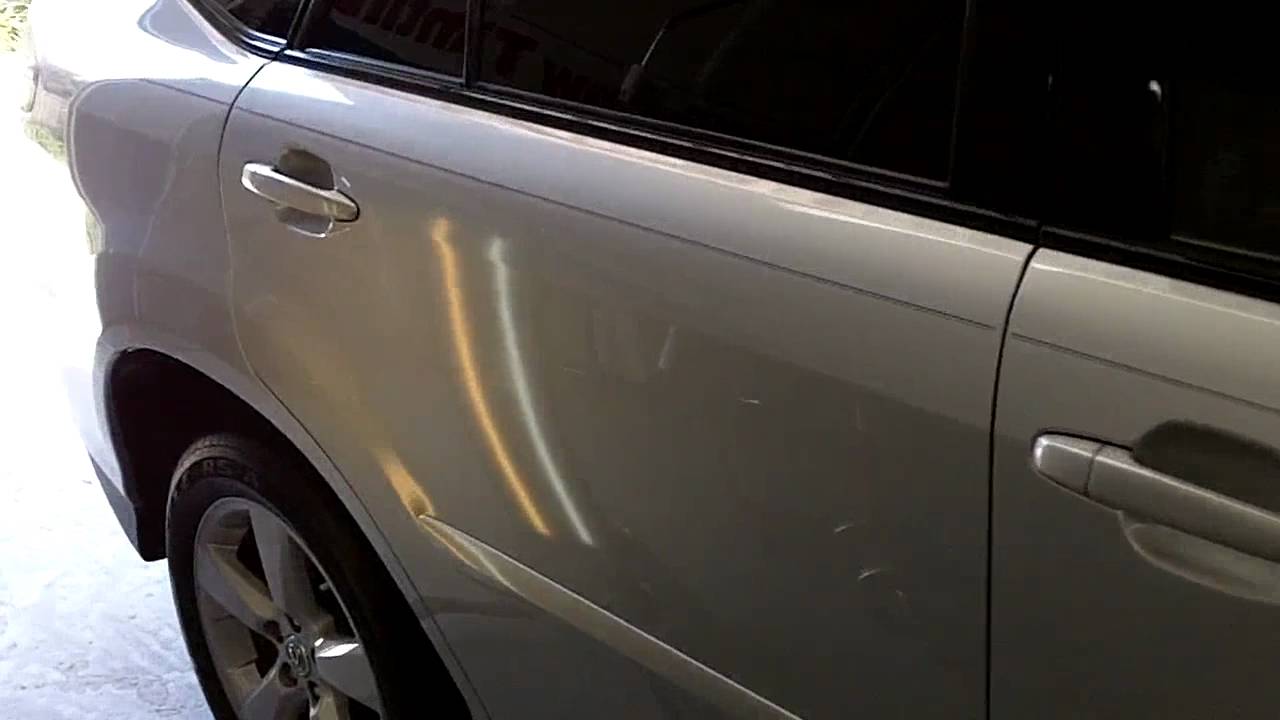Lexus dent repair San Antonio Texas - YouTube