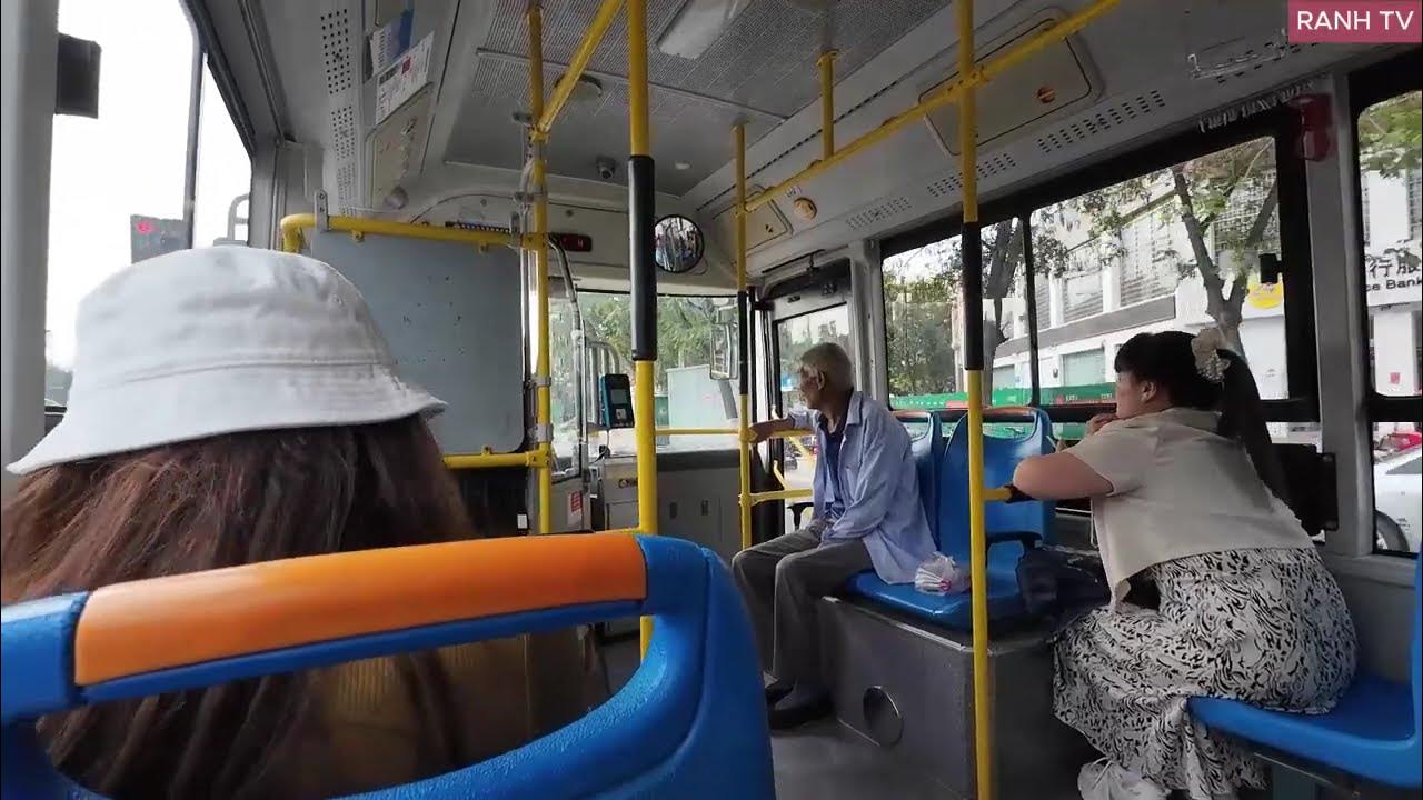 Đi xe buýt ra bến tàu để về lại thành phố Trịnh Châu T.28 - YouTube