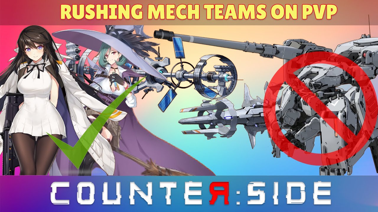 Rushing Strat Against Titan / Mech Teams | Counter Side PVP - YouTube