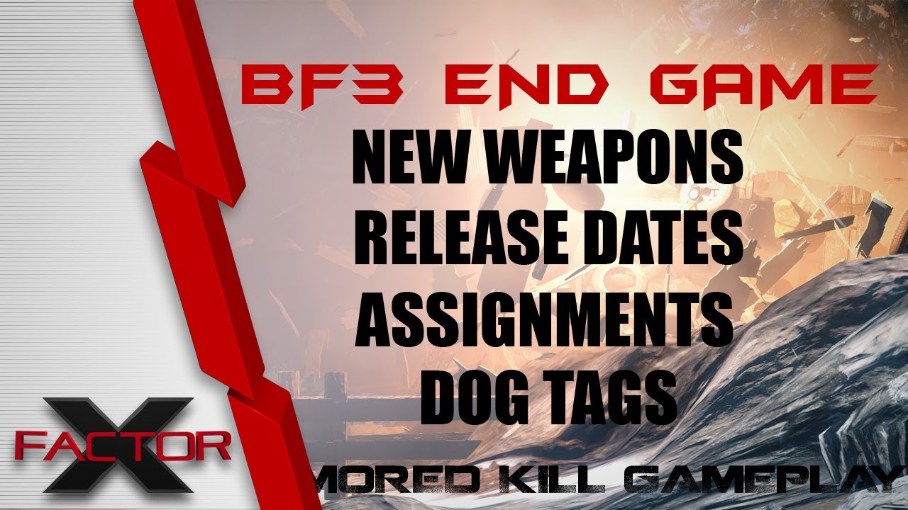 End Game Battlefield 3 Release info, dog tags, achievements and new ...