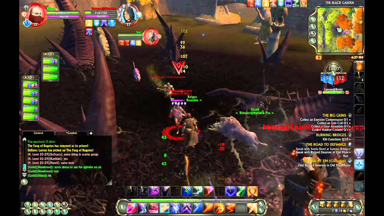 Black Garden Comback! Rift PVP! - YouTube