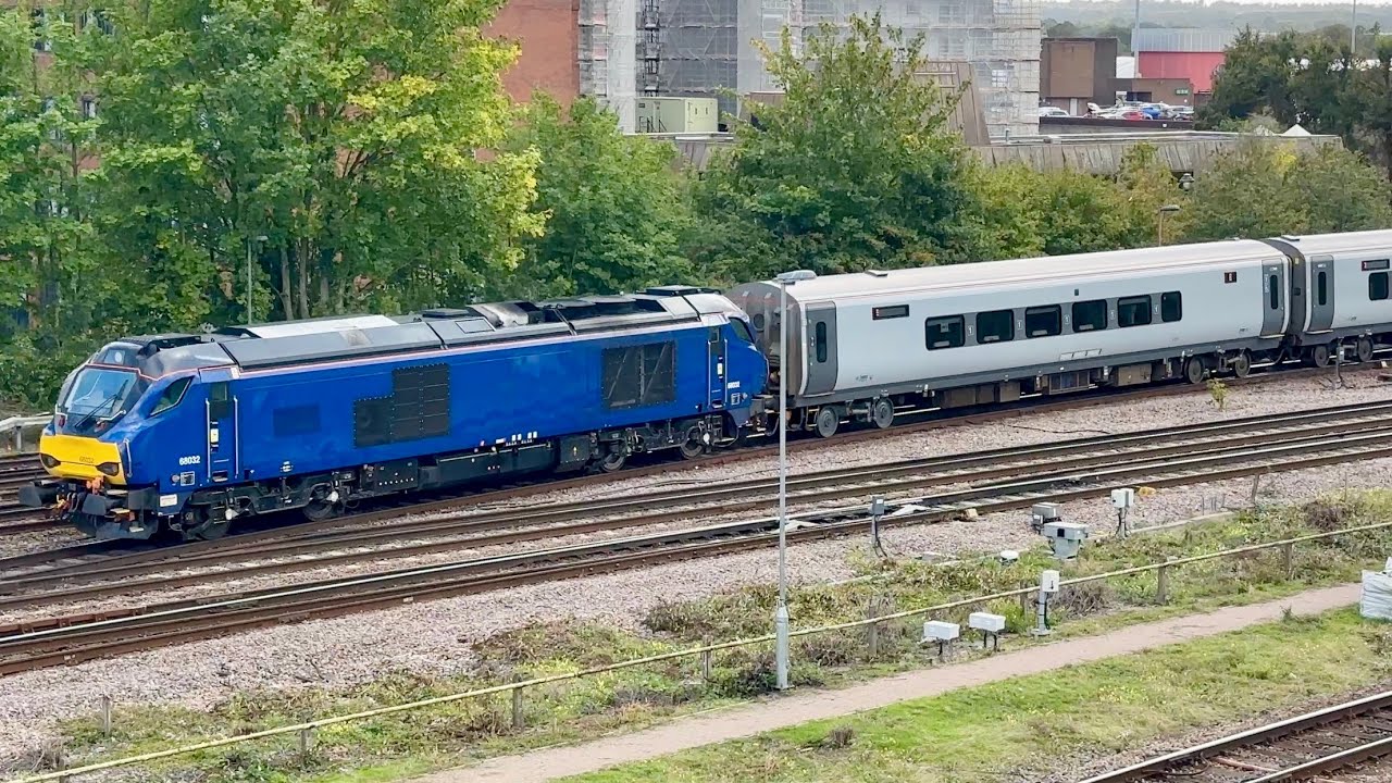 New Chiltern Class 68 & Mk5 Coaches at Basingstoke, SWML, 15/9/2025 ...