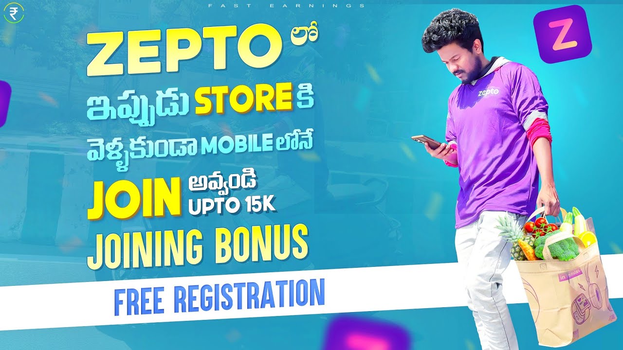 How to Register for Zepto Delivery Easy & Free | Zepto Registration ...