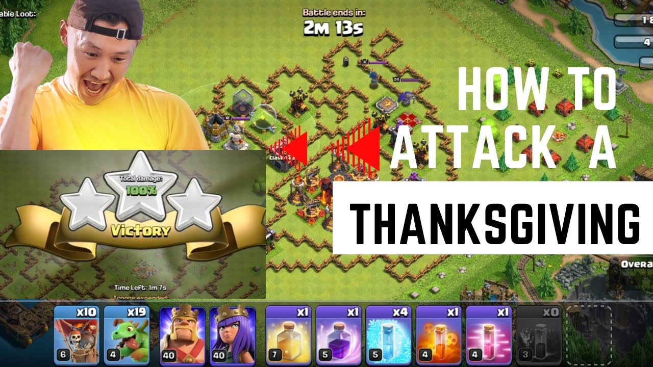 How to attack thanksgiving challenge - YouTube