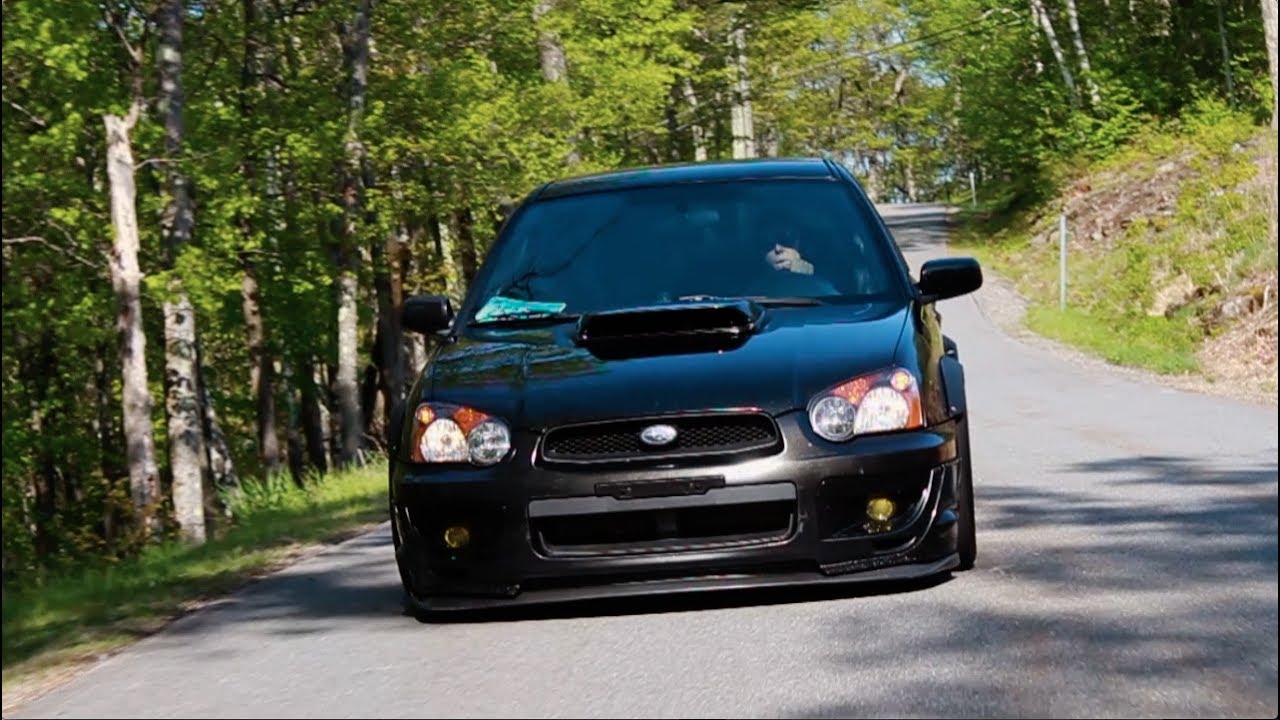Aaron's Slammed Subaru WRX - YouTube
