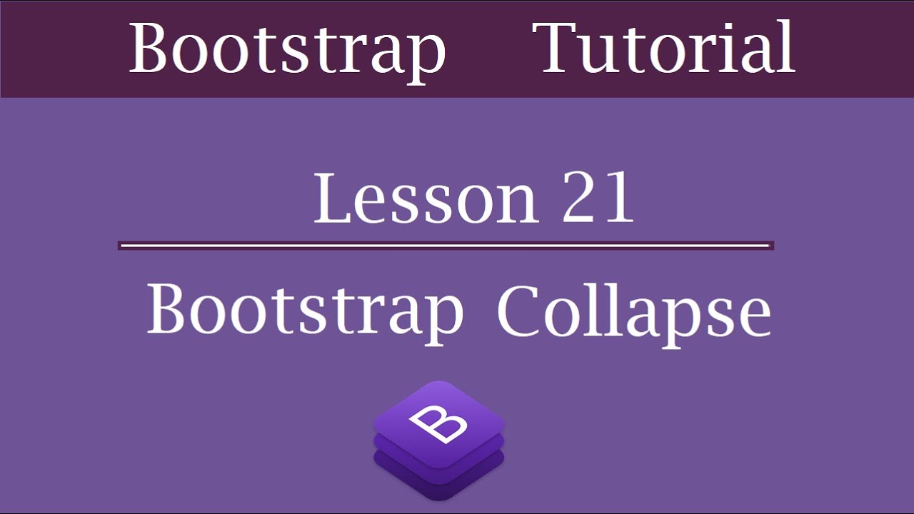 Bootstrap Collapsible - YouTube