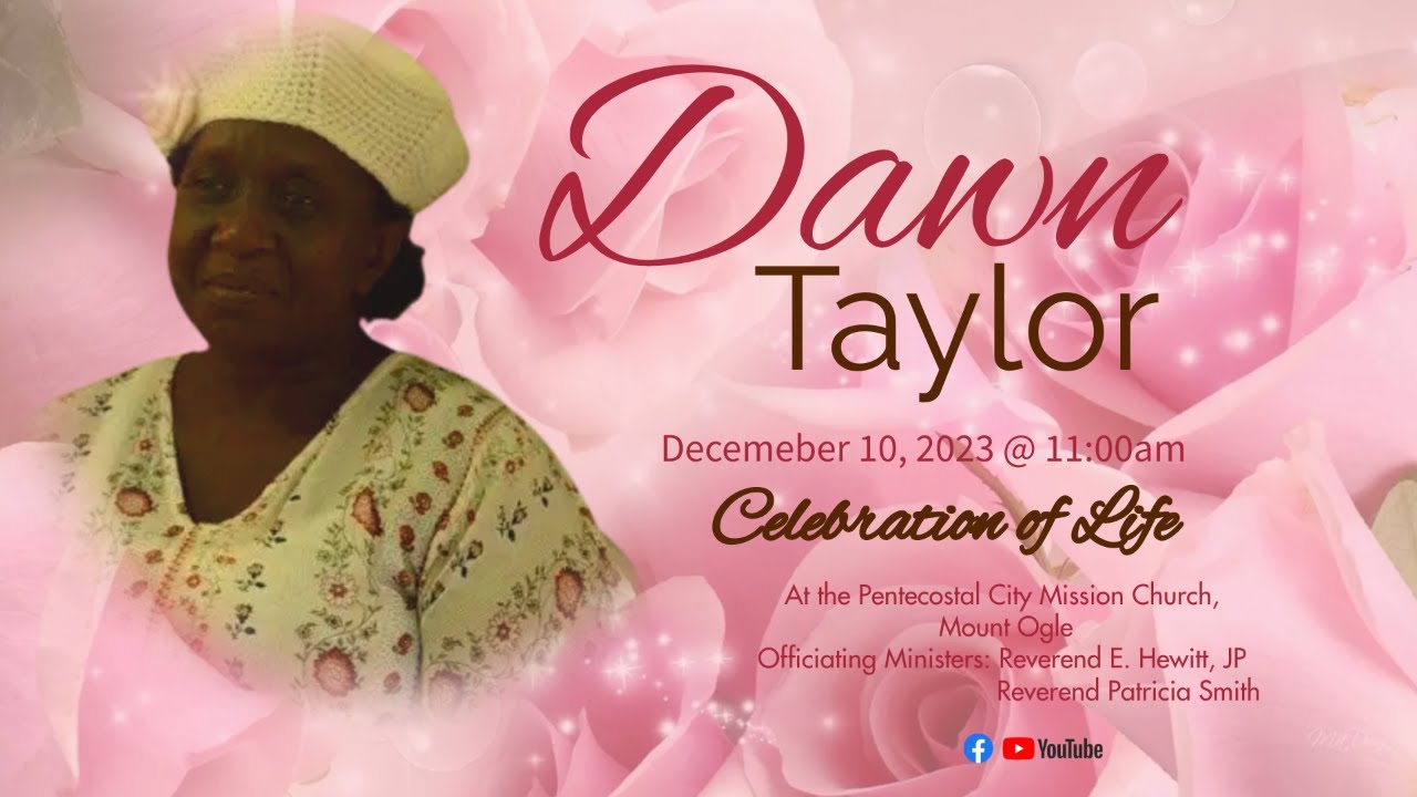 Funeral Service for the late Dawn Taylor | 10.12.2023 - YouTube
