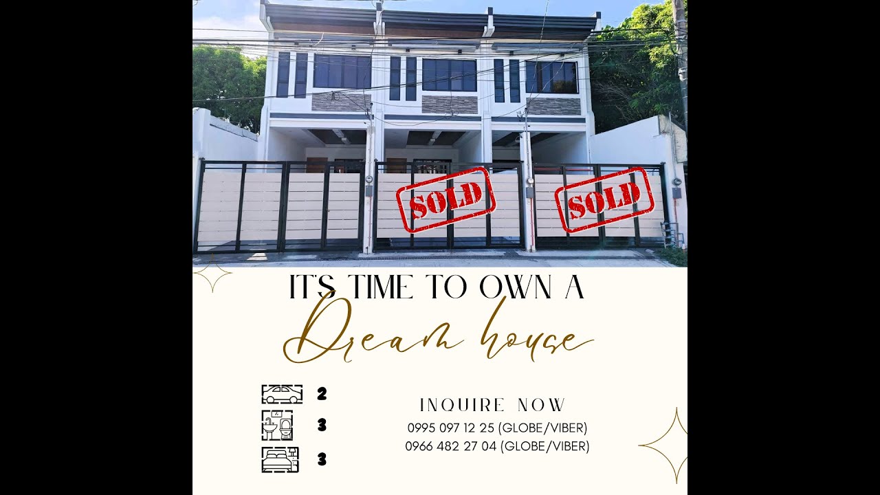 LOPEZ VILLAGE in PARAÑAQUE - BRANDNEW - RFO - TWO-STOREY - YouTube