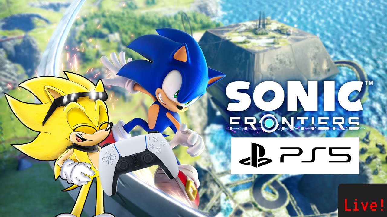 Playing Sonic Frontiers PS5 Live Part 1 - YouTube