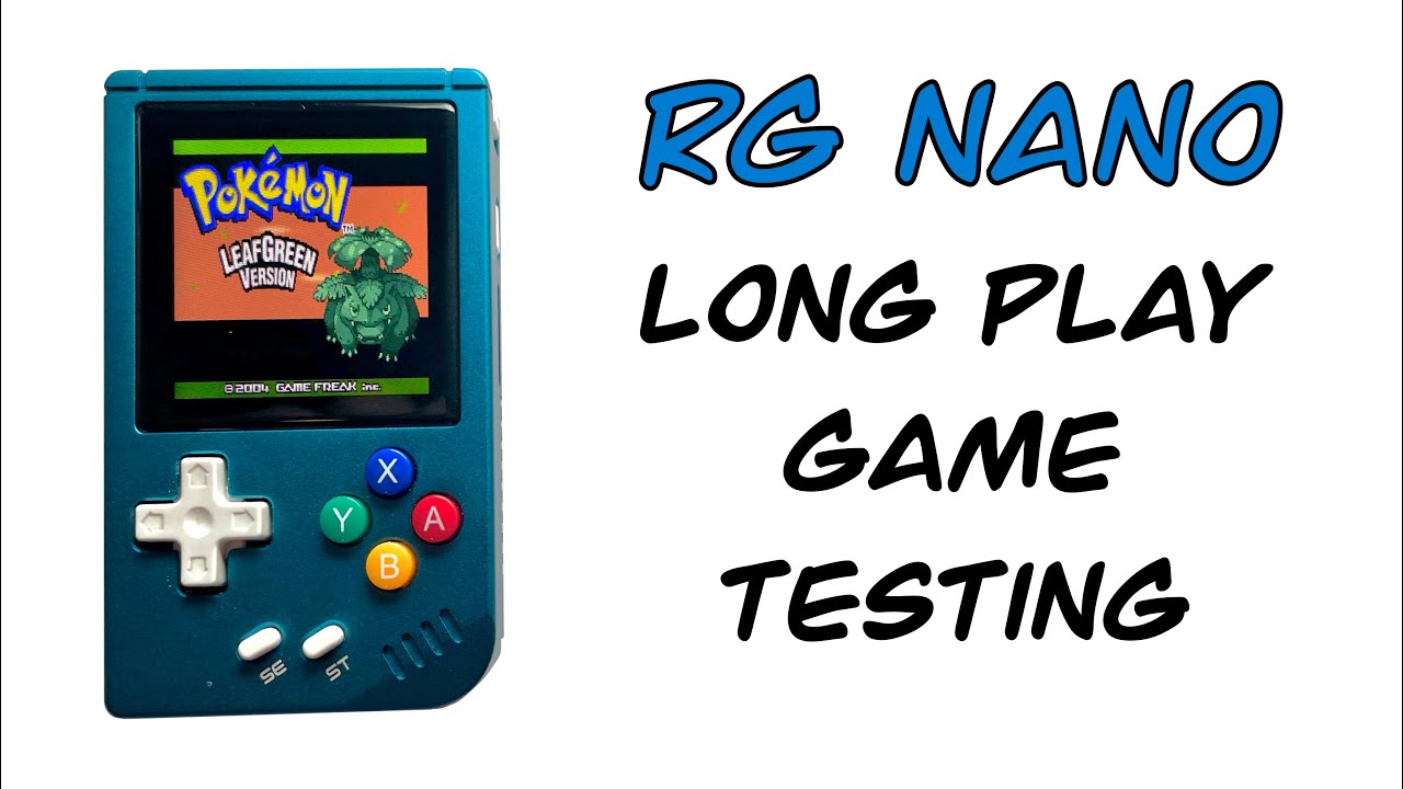 Anbernic RG Nano (long Play) Game Testing - YouTube