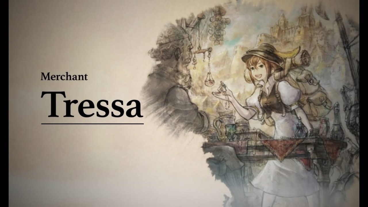 [Octopath Traveler] Tressa, the Merchant - Swing Ver. - YouTube