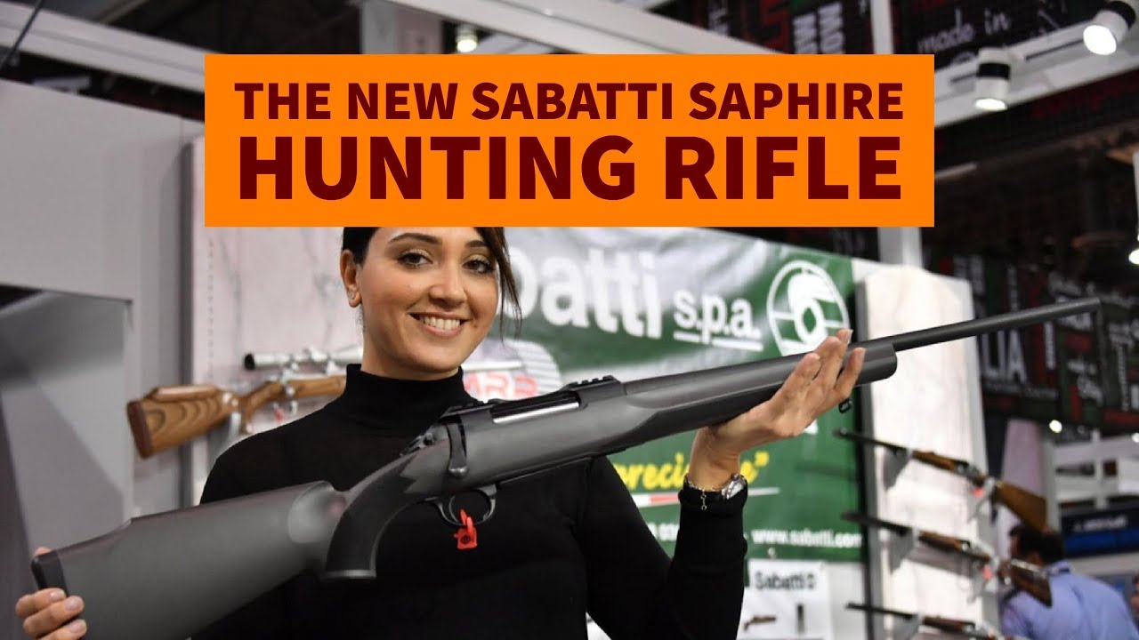 The new Sabatti SAPHIRE hunting rifle - YouTube