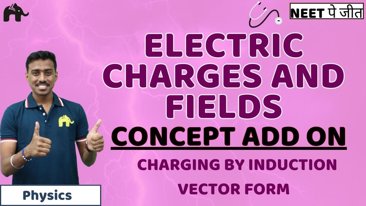 Electric Charges And Fields Class 12 NEET | Charging by Induction ...