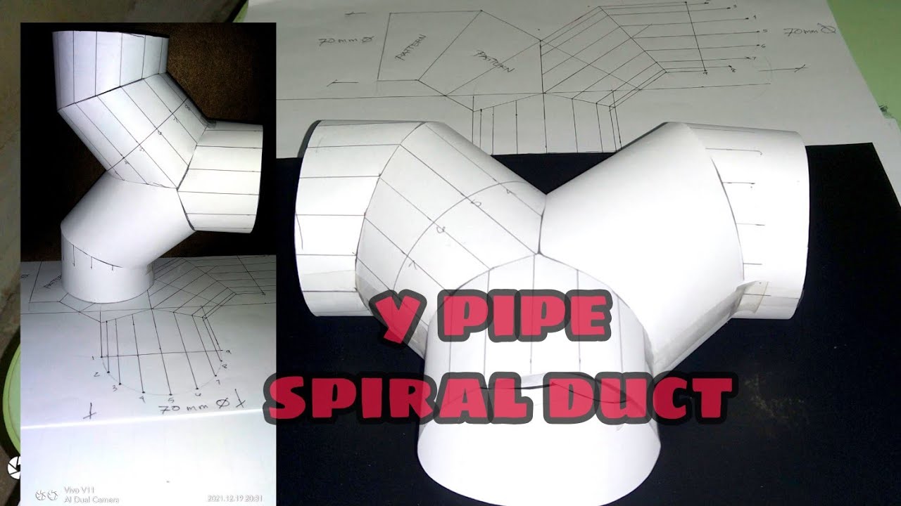 Y PIPE/SPIRAL DUCT(DUCTWORK) - YouTube