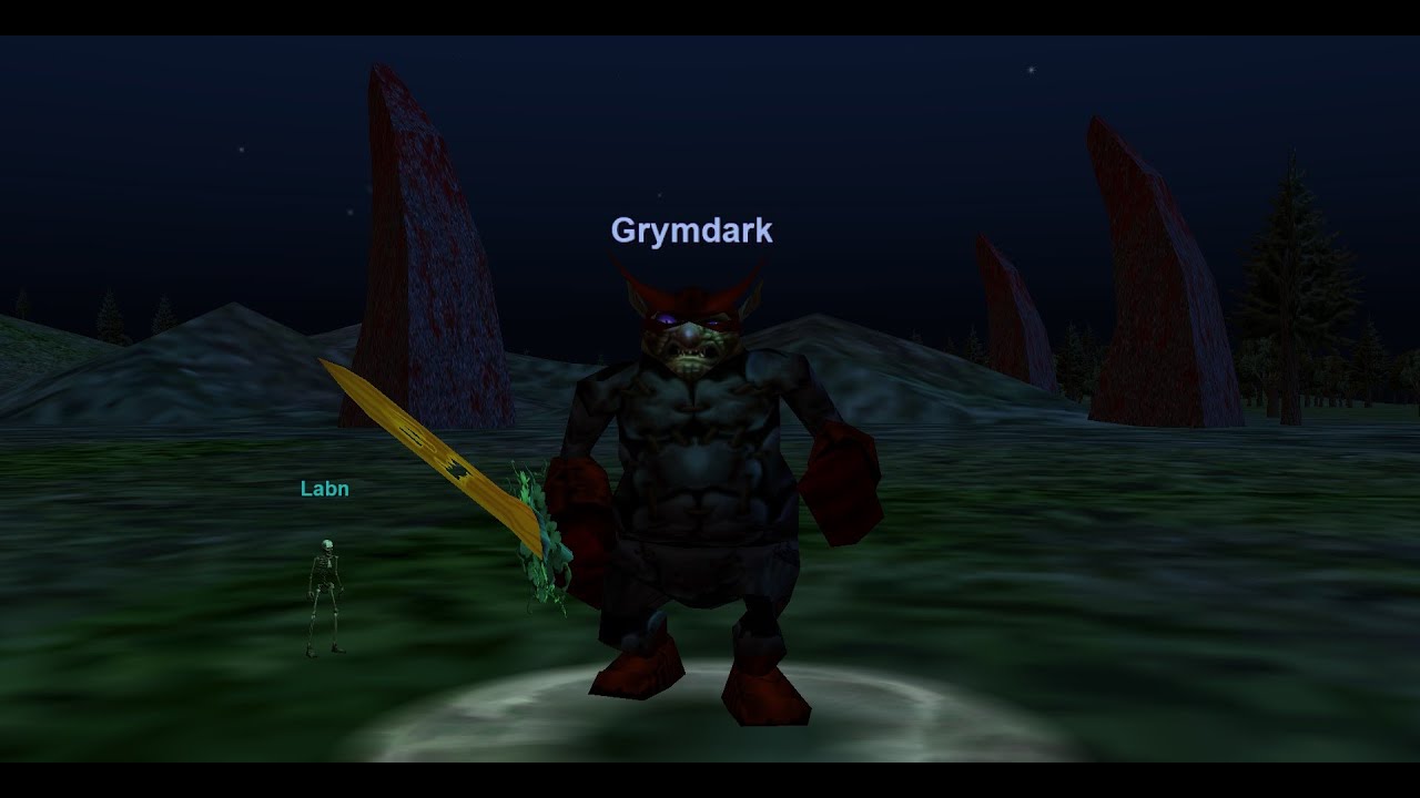 EQ, WFH, Troll Shadowknight, Another Grymdark Knight in South Karana's ...