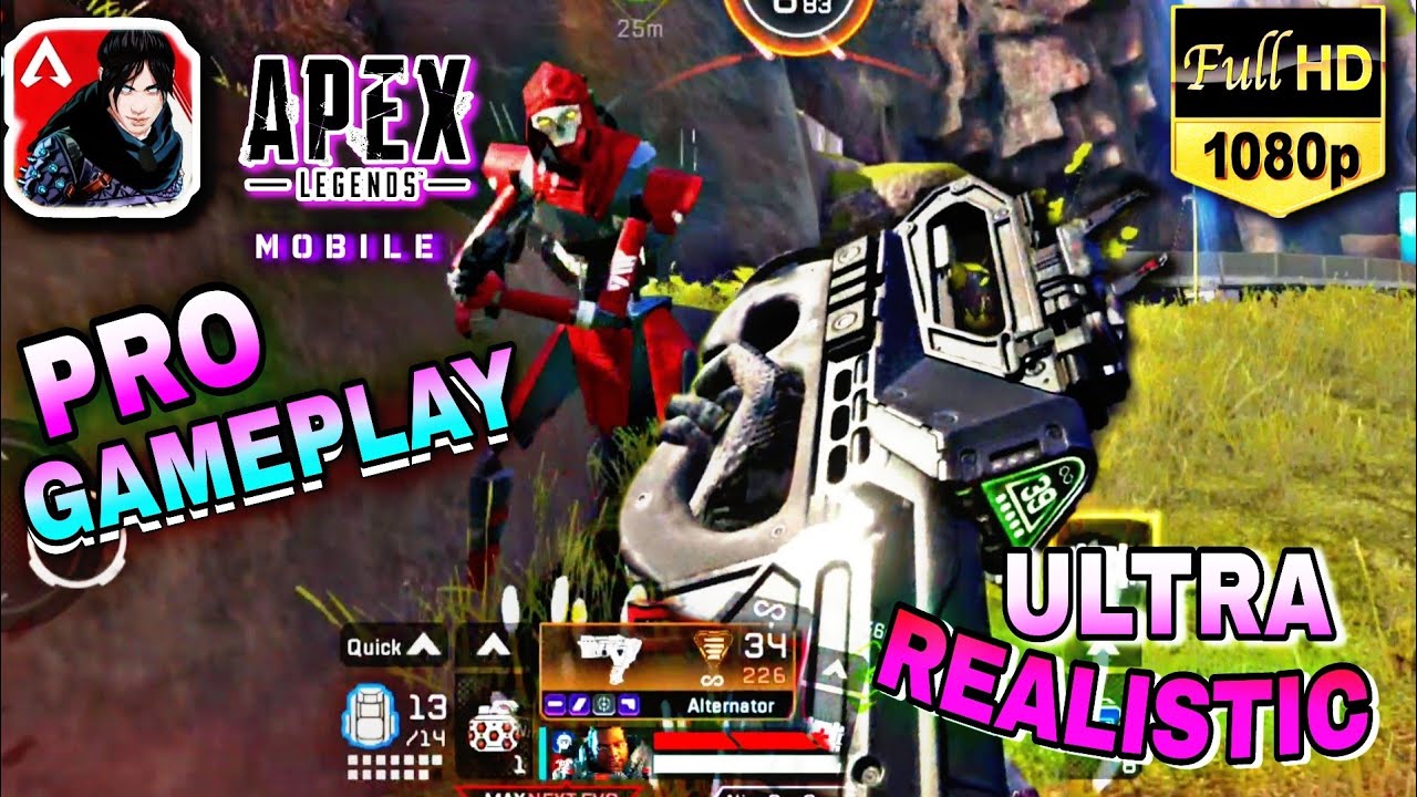 Apex Legends Mobile 120Hz "Ultra Realistic" (Pro Gameplay) 1080P60fps ...