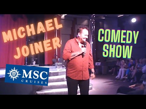 Michael Joiner Professional Comedy Show MSC Seascape Chora Theater 2023 ...