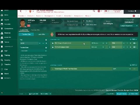 Transfer Tutorial Football Manager 2017 - YouTube