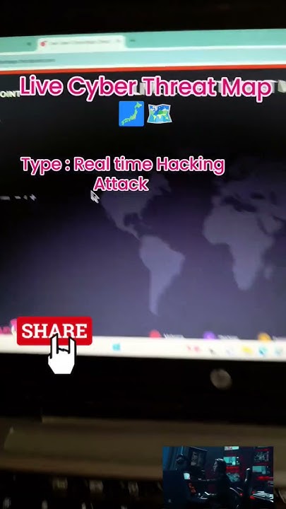 Live cyber Threat Map Real time Hacking website prank website #computer ...