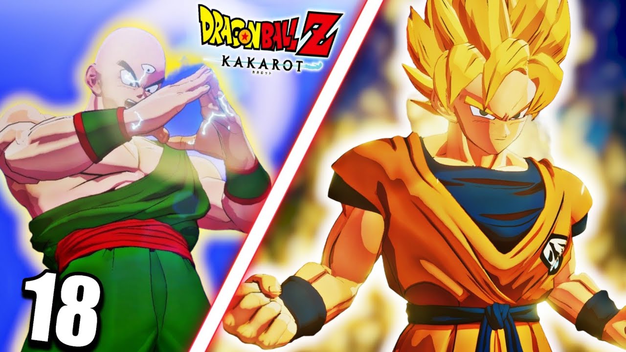 GOKU VS TIEN EPIC FIGHT 🔥 WITH SHINCHAN and CHOP |Dragon Ball Z Kakarot ...