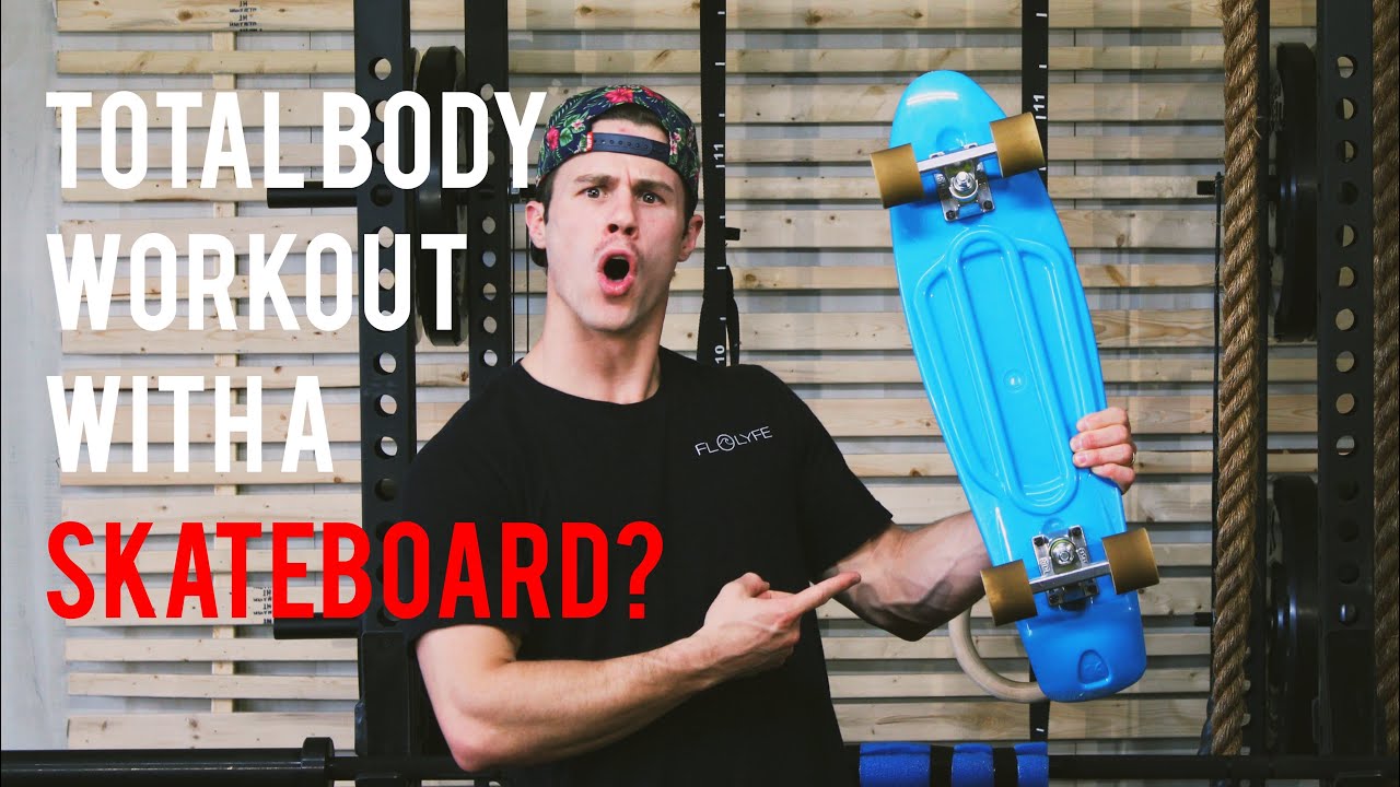 Skateboard Full Body Home Workout (FOLLOW ALONG) - YouTube