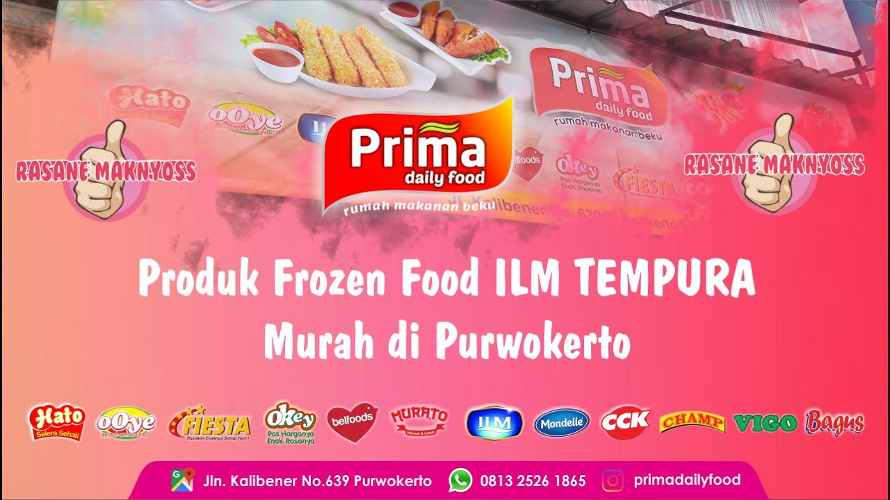 PRIMA DAILY FOOD - Produk Frozen Food ILM TEMPURA Murah di Purwokerto ...