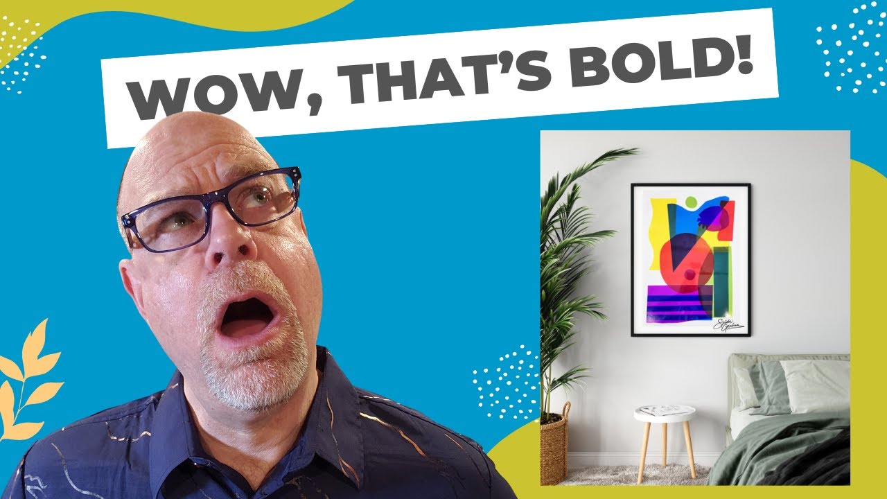 WOW! Creating EYE-POPPING art using a new ART material! #abstractart # ...