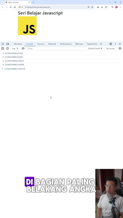 Tipe Data Bigint Skysen Coding Code Programming Javascript Front End Developer Youtube 