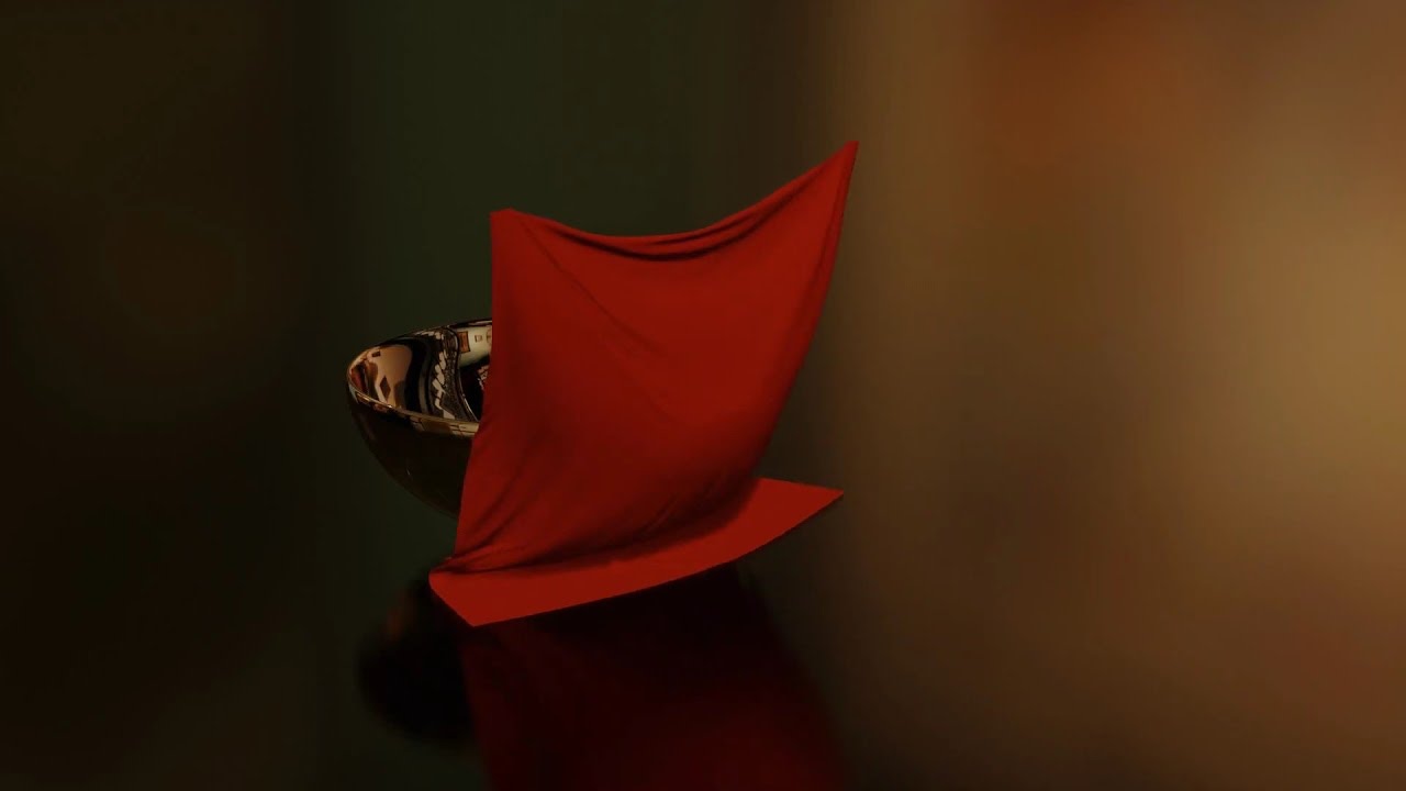 Cloth simulation made with blender software - YouTube