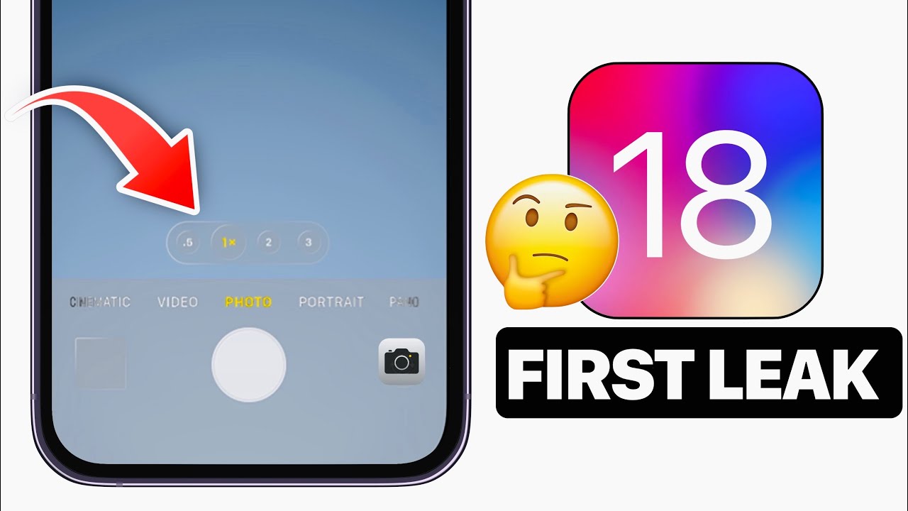 iOS 18 FIRST OFFICIAL Screenshot LEAKED? - YouTube