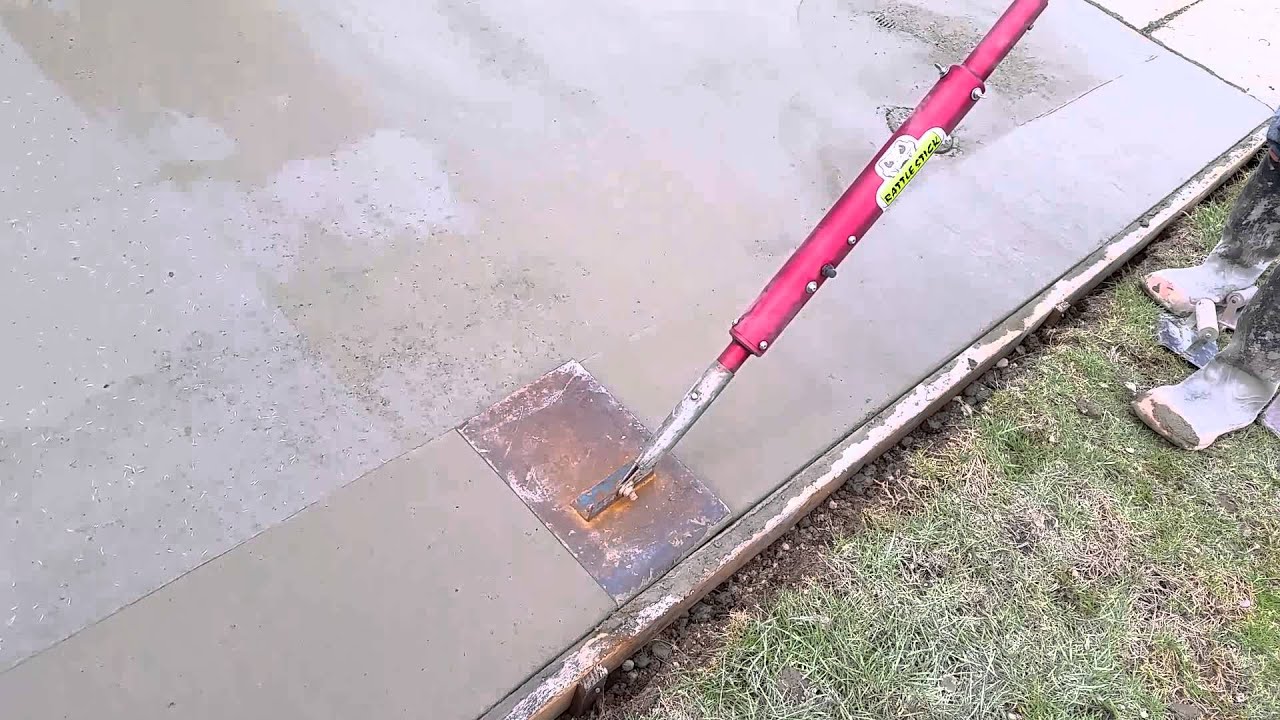 Amazing Rattle Stick tool on a walking edger www.rattlestick.net - YouTube