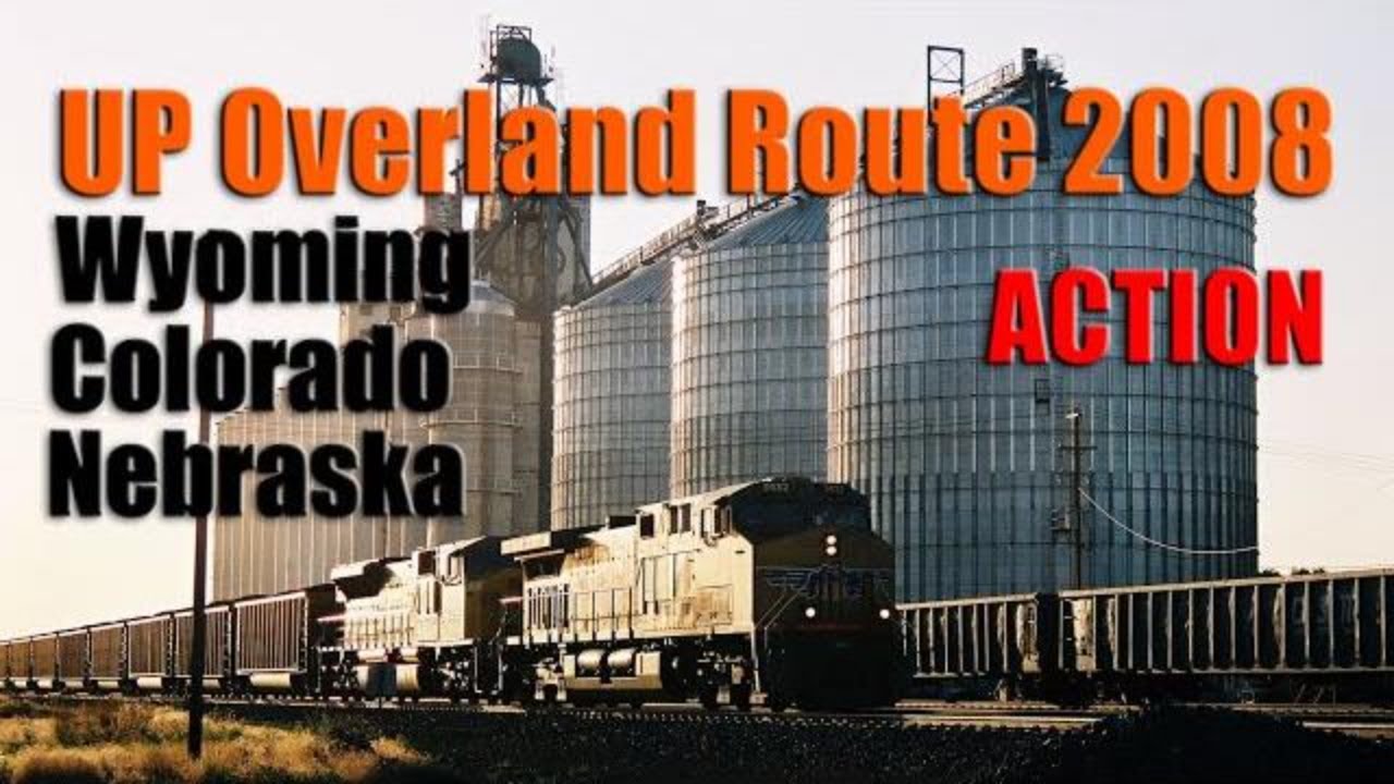 UP Overland Route June-Aug. 2008, C40-8 C44-9W AC4400CW ES44AC SD40-2 ...