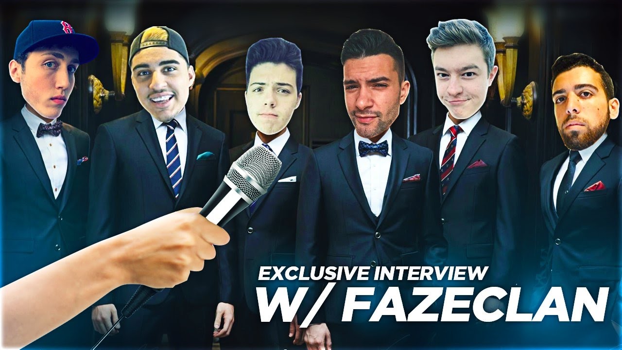 EXCLUSIVE INTERVIEW WITH FAZE CLAN - YouTube