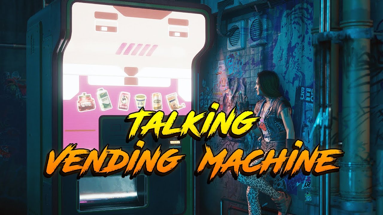 Cyberpunk 2077: Talking Vending Machine (Full Story) - YouTube