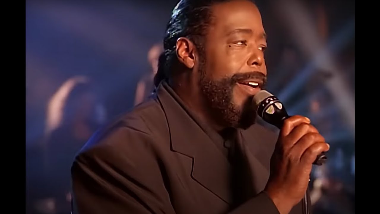 Barry White sings his passionate song Come On in 4K - YouTube